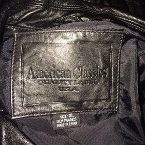 American Classics | Jackets & Coats | Mens Black Leather Jacket | Poshmark